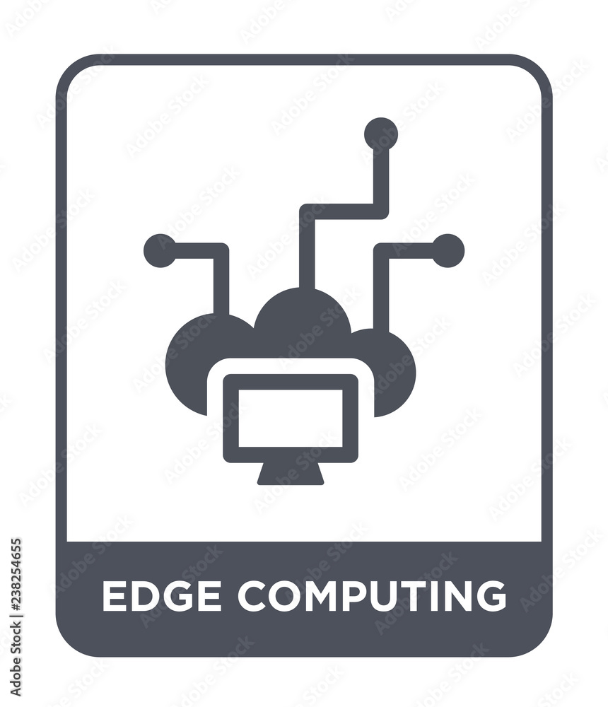 edge computing icon vector Stock Vector | Adobe Stock