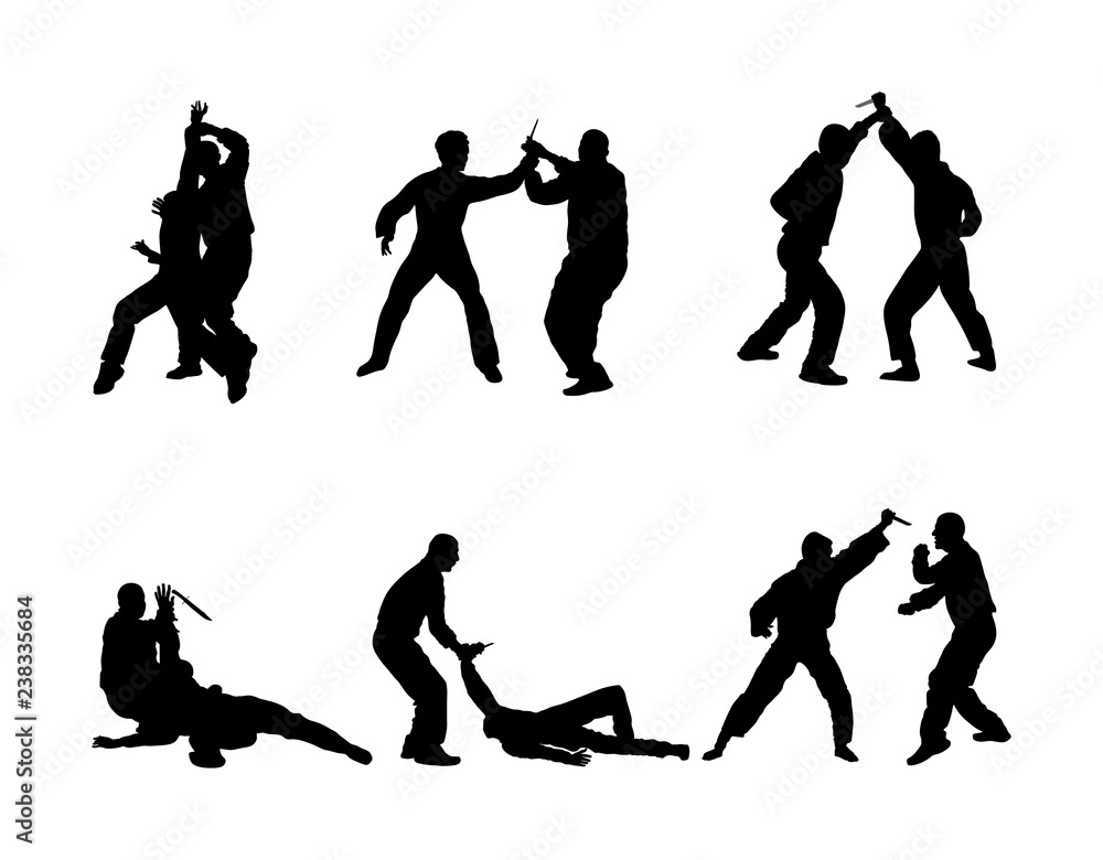 Self Defense Silhouette