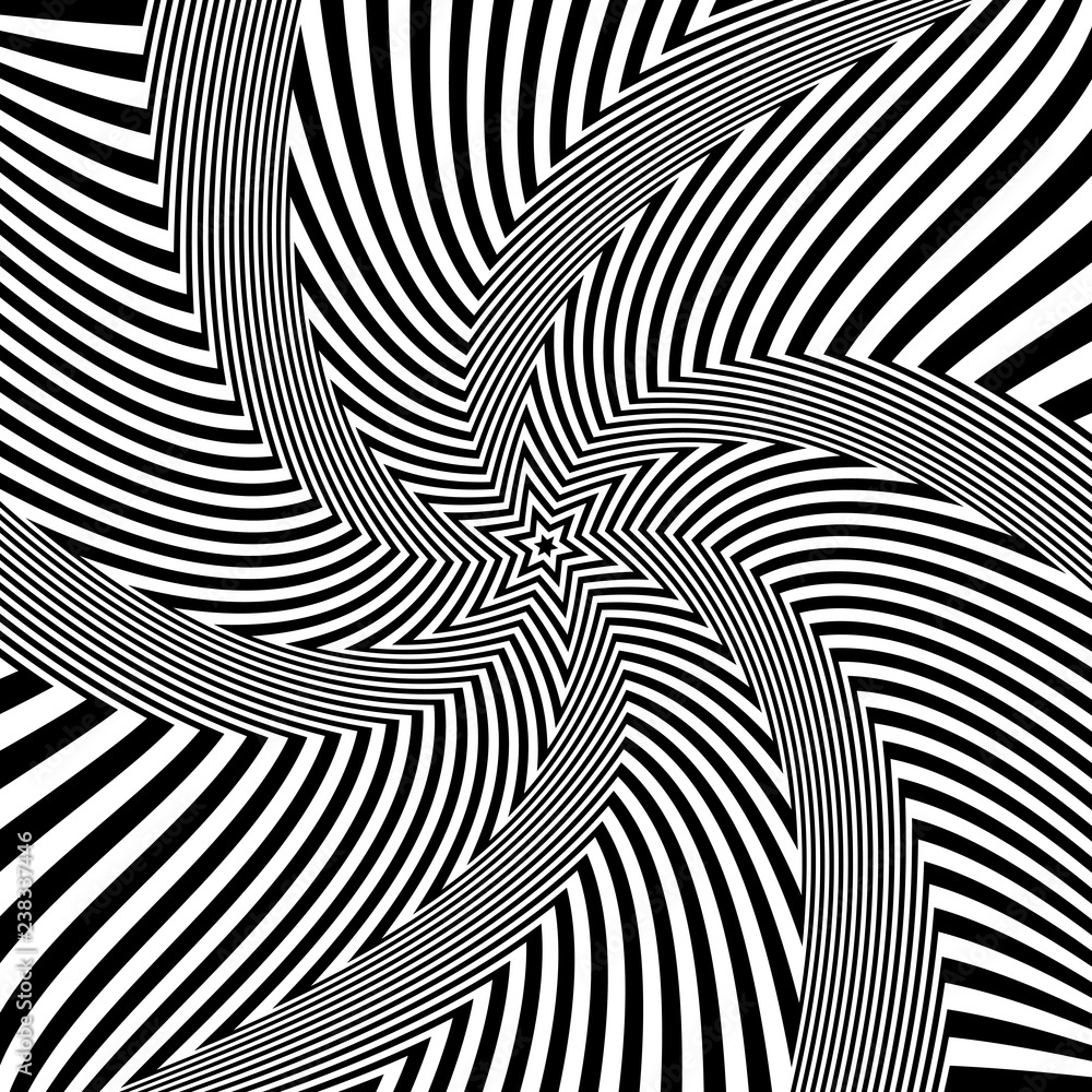 Line Movement Drawing