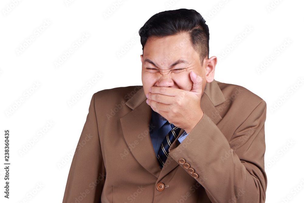 Chinese Man Laughing