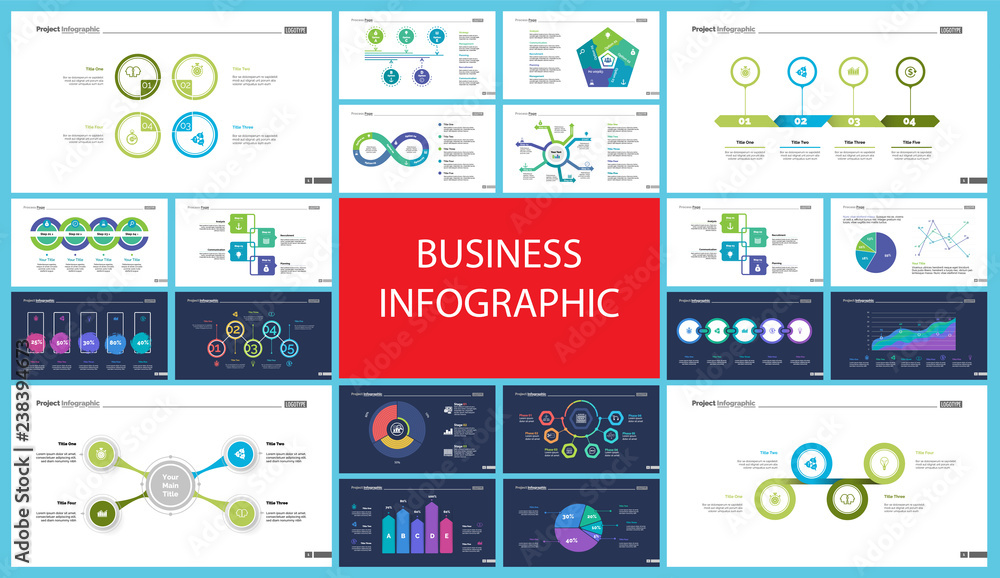 Business inforgraphic design set for marketing concept. Can be used for ...