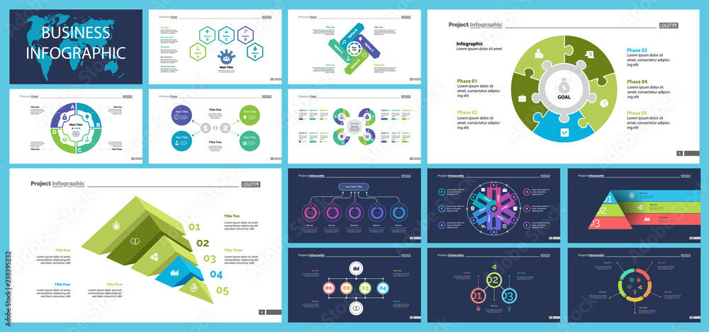 Creative business infographic design for development concept. Can be ...