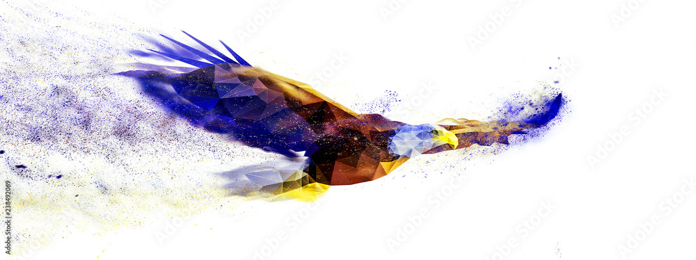 Abstract bird Stock Illustration | Adobe Stock