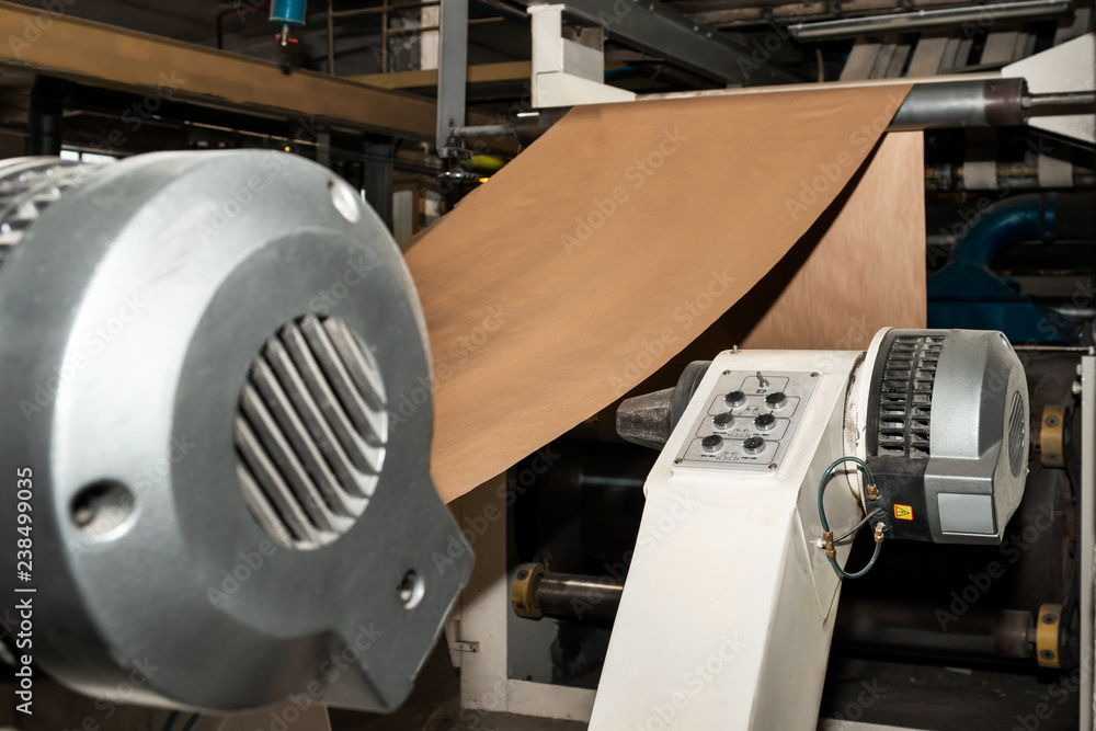 Paper production producing packaging paper and cardboard from waste ...