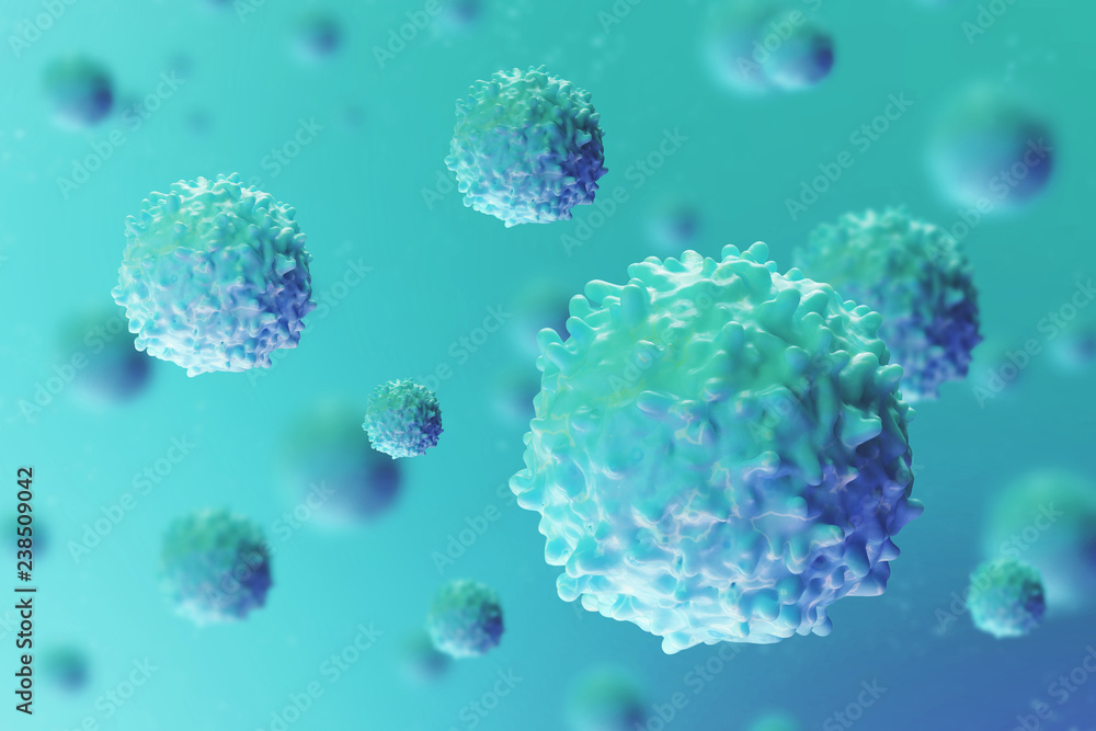 Viruses that cause infection in the human body. The study of cells ...