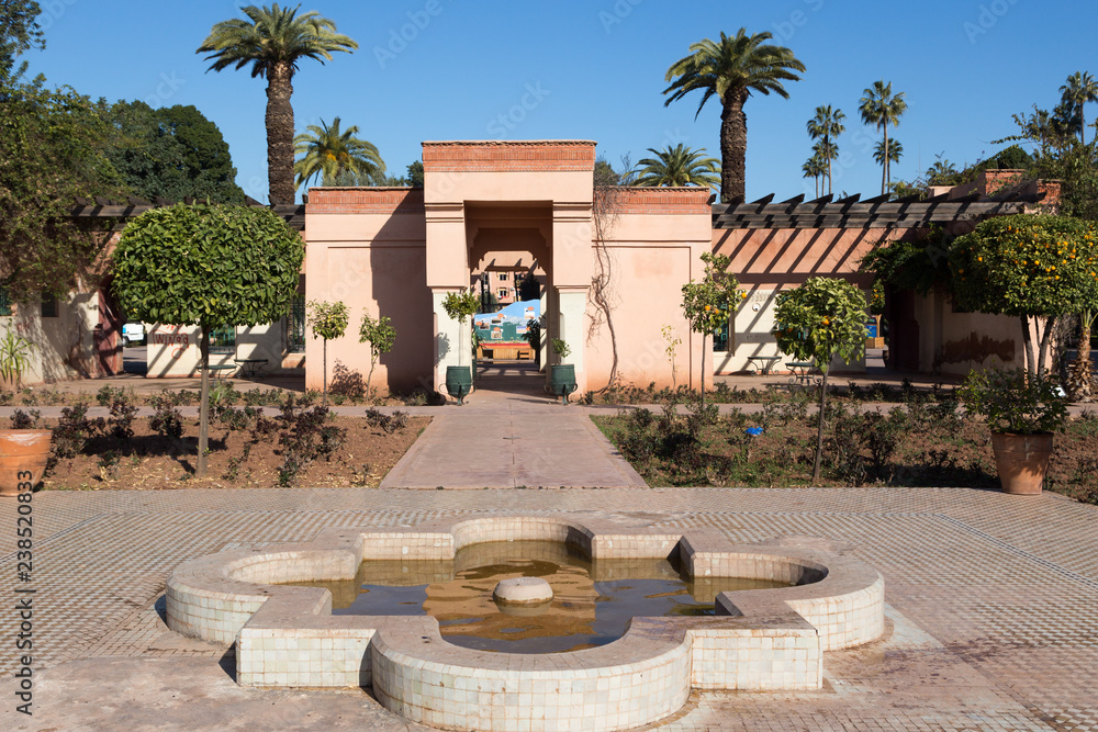 Parc El Harti in Marrakesch in Marokko Stock Photo | Adobe Stock