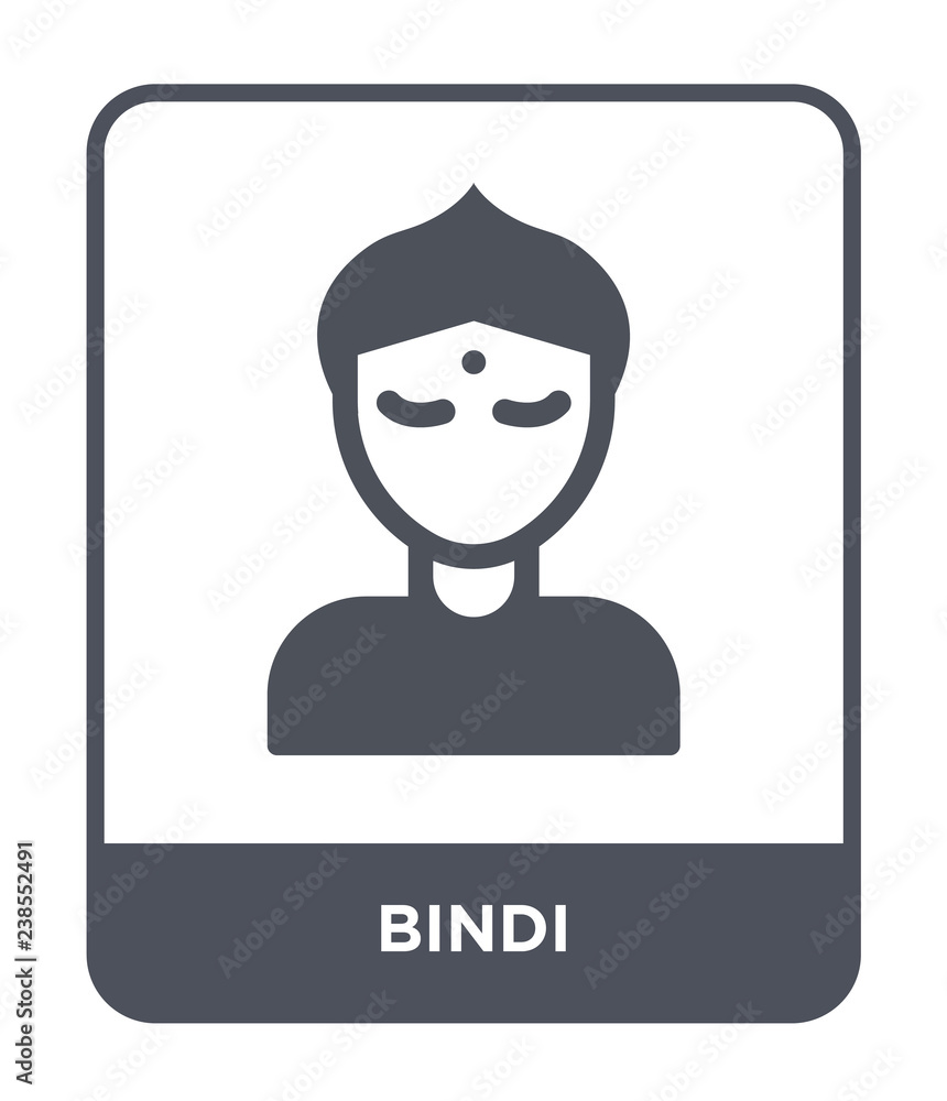 bindi icon vector Stock Vector | Adobe Stock