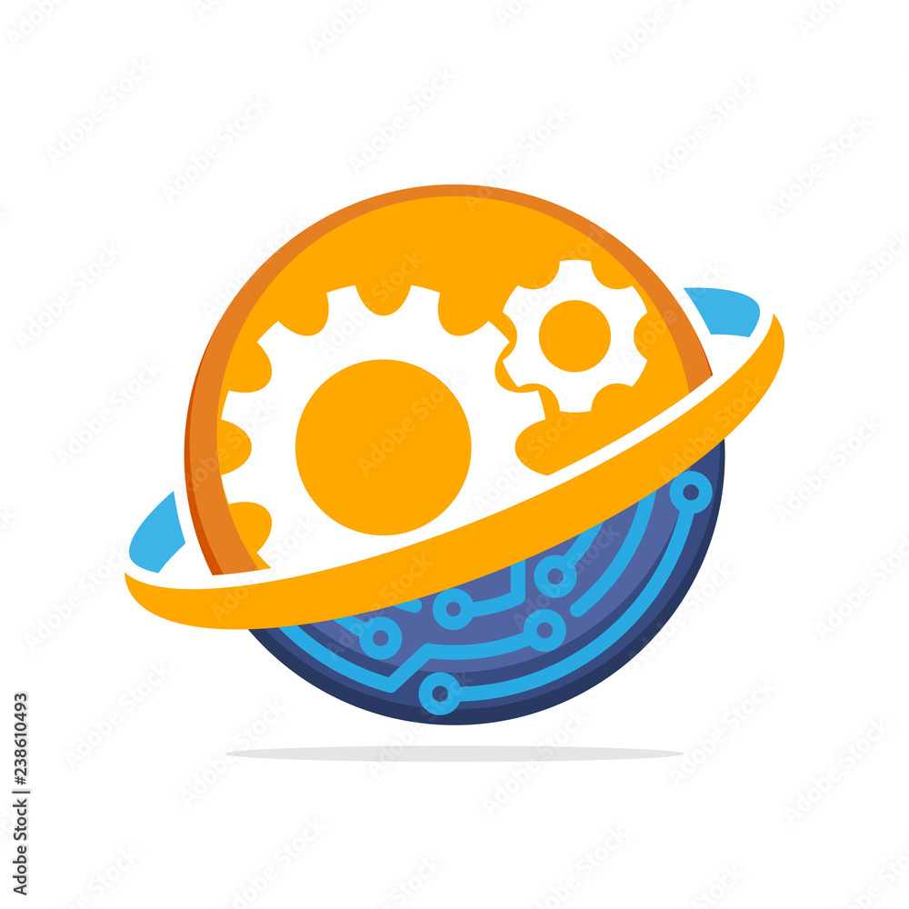 Vector illustration icon with an operational working concept that ...