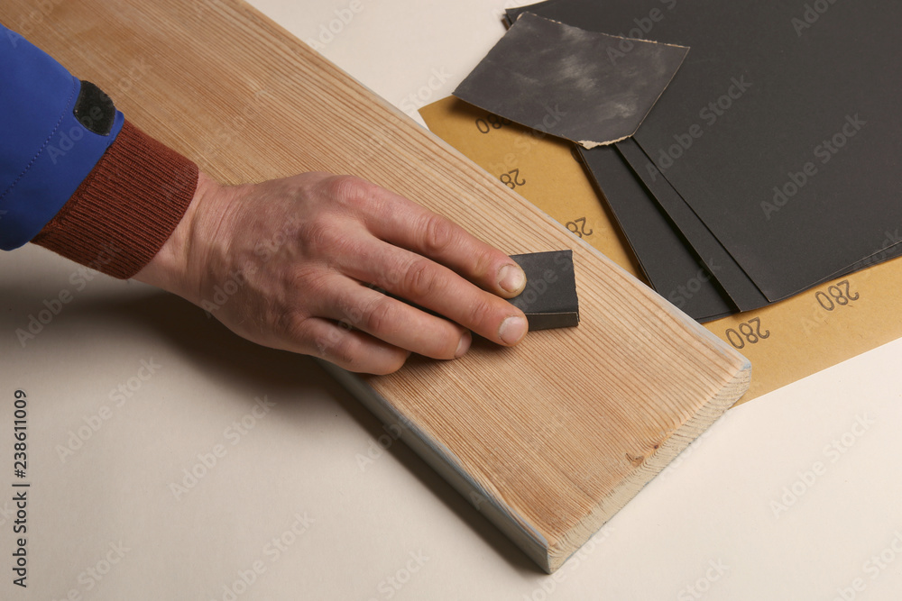 Using Sandpaper