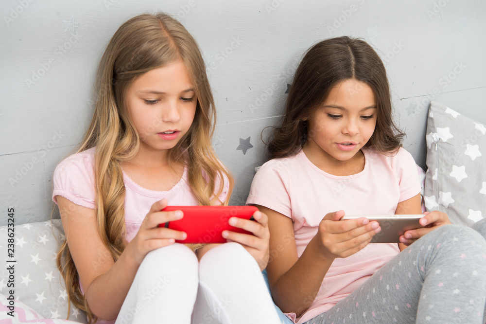 Kids Surfing The Internet