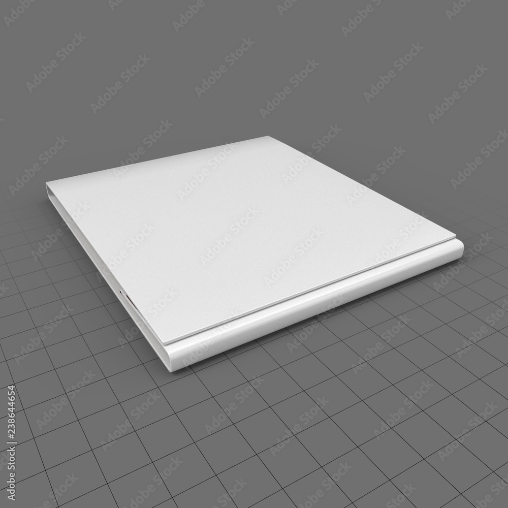 Closed slim matchbox Stock 3D asset | Adobe Stock