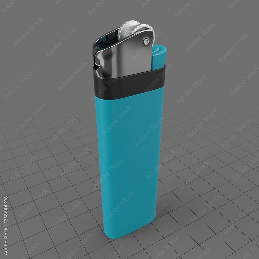 Lighter Stock 3D asset | Adobe Stock