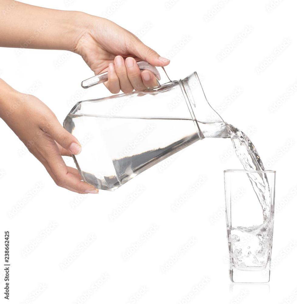 Hand Pouring Water