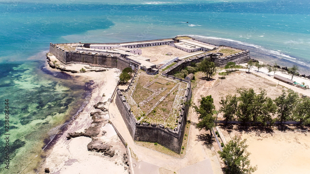 Fort São Sebastião (San Sebastian, Sao Sebastiao), Mozambique island ...