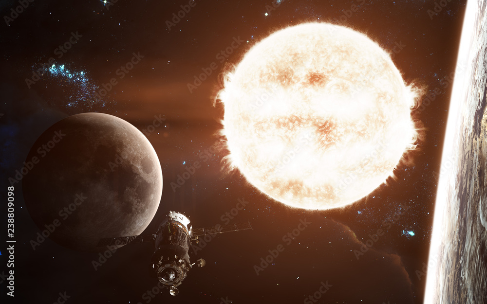 Sun From Space Station