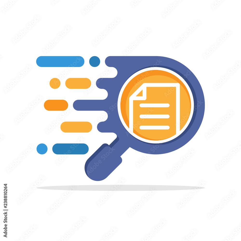 Vector illustration icons with responsive analysis concepts for ...