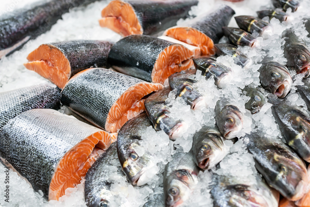 Fresh Seafood Displays