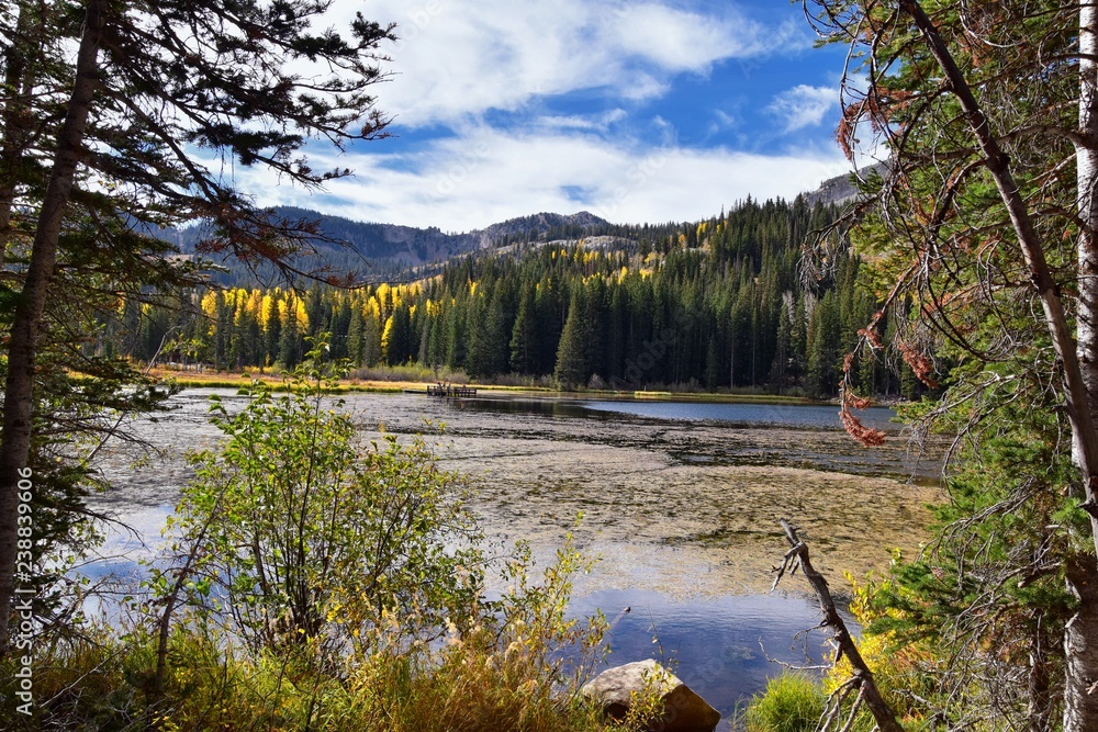 Silver Lake by Solitude and Brighton Ski resort in Big Cottonwood ...