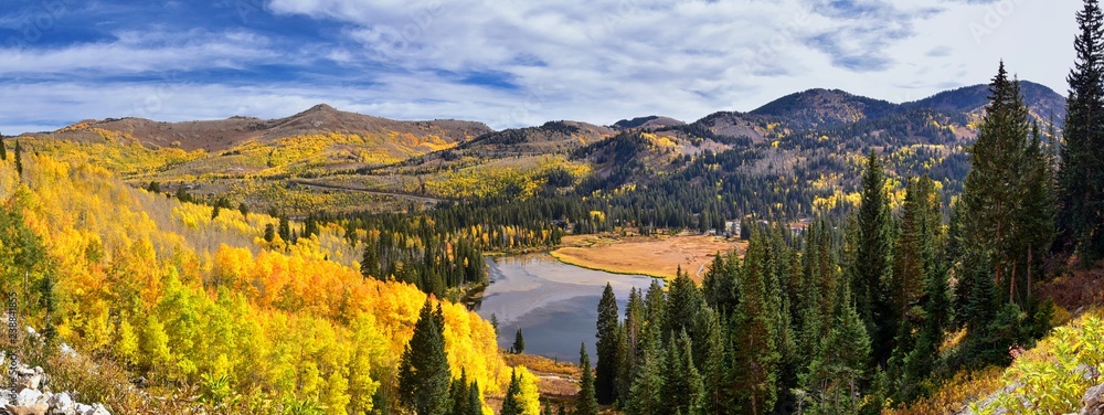 Silver Lake by Solitude and Brighton Ski resort in Big Cottonwood ...