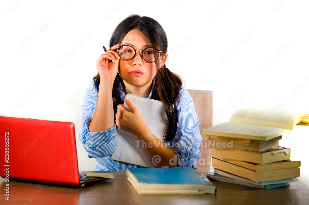 Computer Girl Nerd
