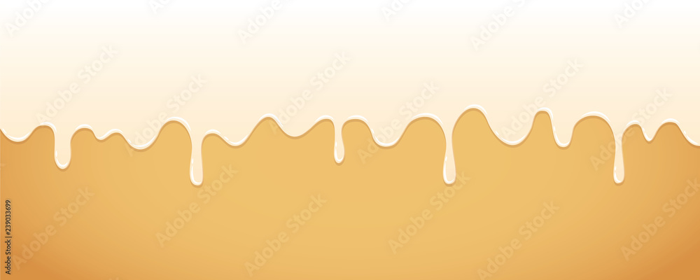 white sweet melting icing background vector illustration EPS10 Stock ...