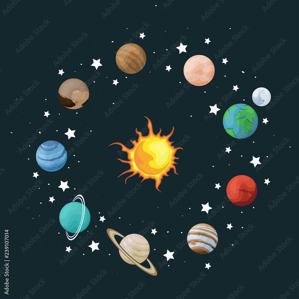 Art Clip Planets Solar System