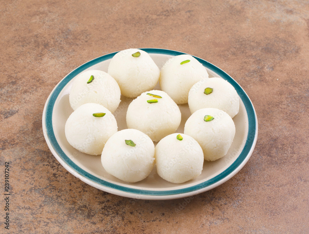 Indian Sweet Rasgulla Also Know as Rosogolla, Roshogolla, Rasagola, Ras ...