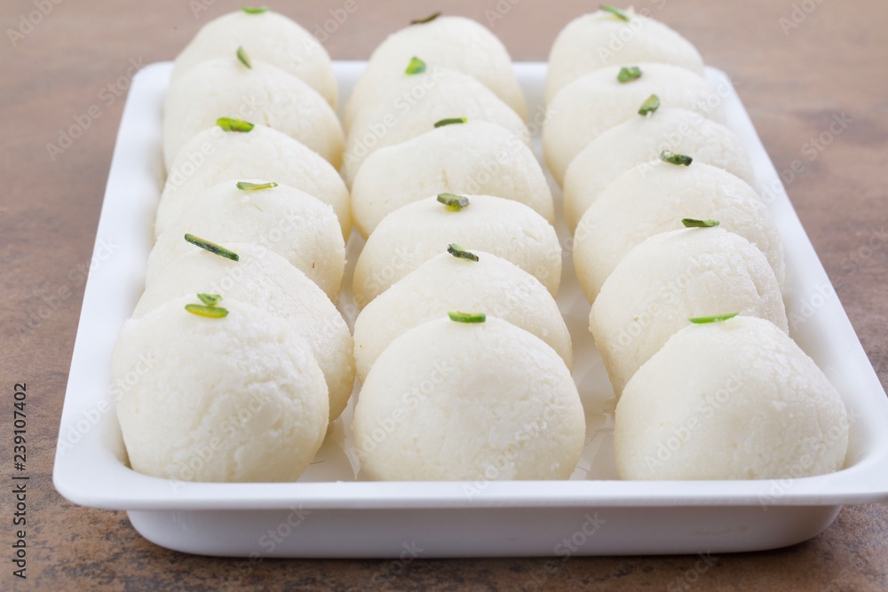 Indian Sweet Rasgulla Also Know as Rosogolla, Roshogolla, Rasagola, Ras ...