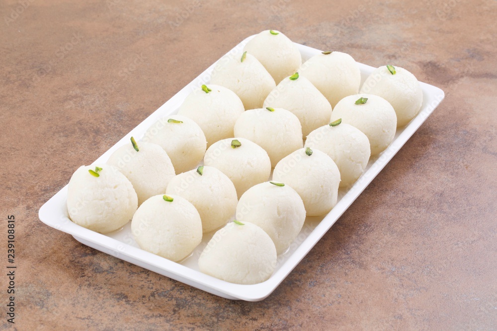 Indian Sweet Rasgulla Also Know as Rosogolla, Roshogolla, Rasagola, Ras ...