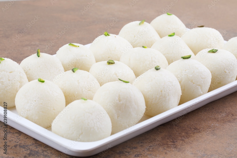 Indian Sweet Rasgulla Also Know as Rosogolla, Roshogolla, Rasagola, Ras ...