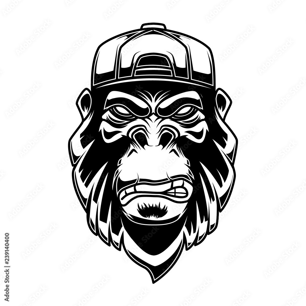 Gorilla Baseball Logo