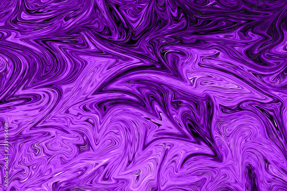 Liquid Abstract Pattern With Proton Purple Graphics Color Art Form ...