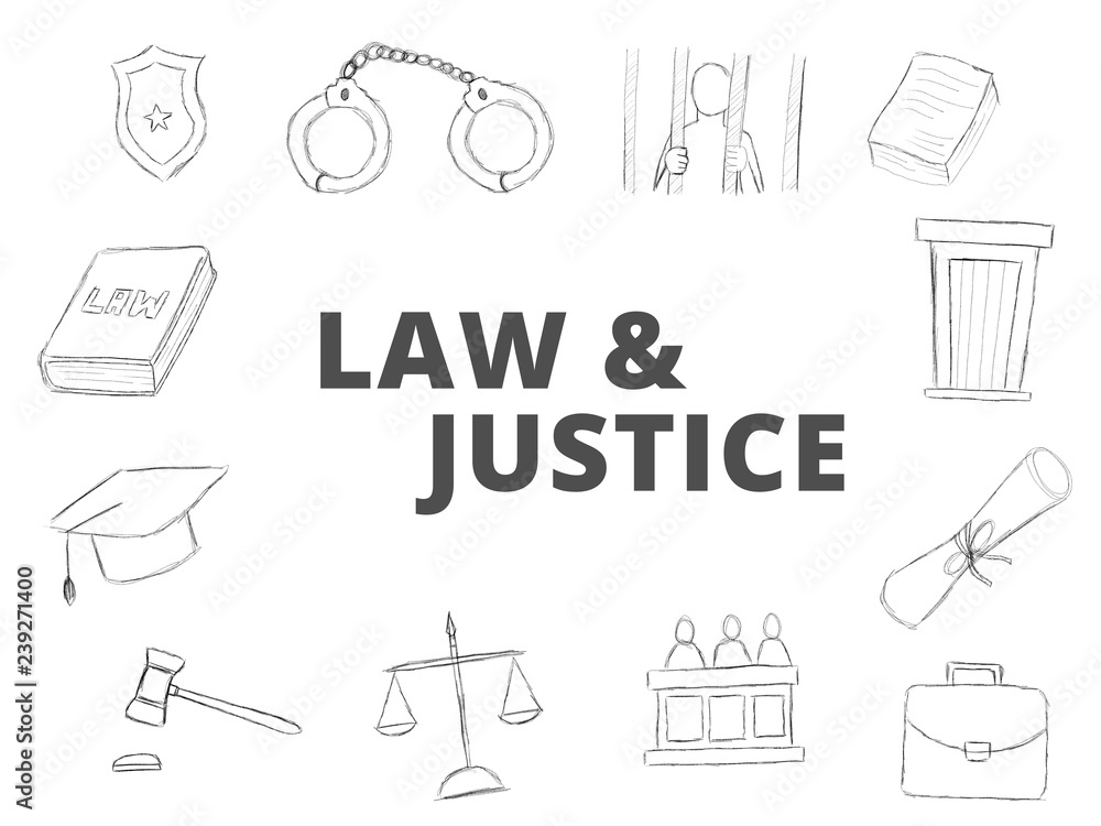 Art Drawings Of Law