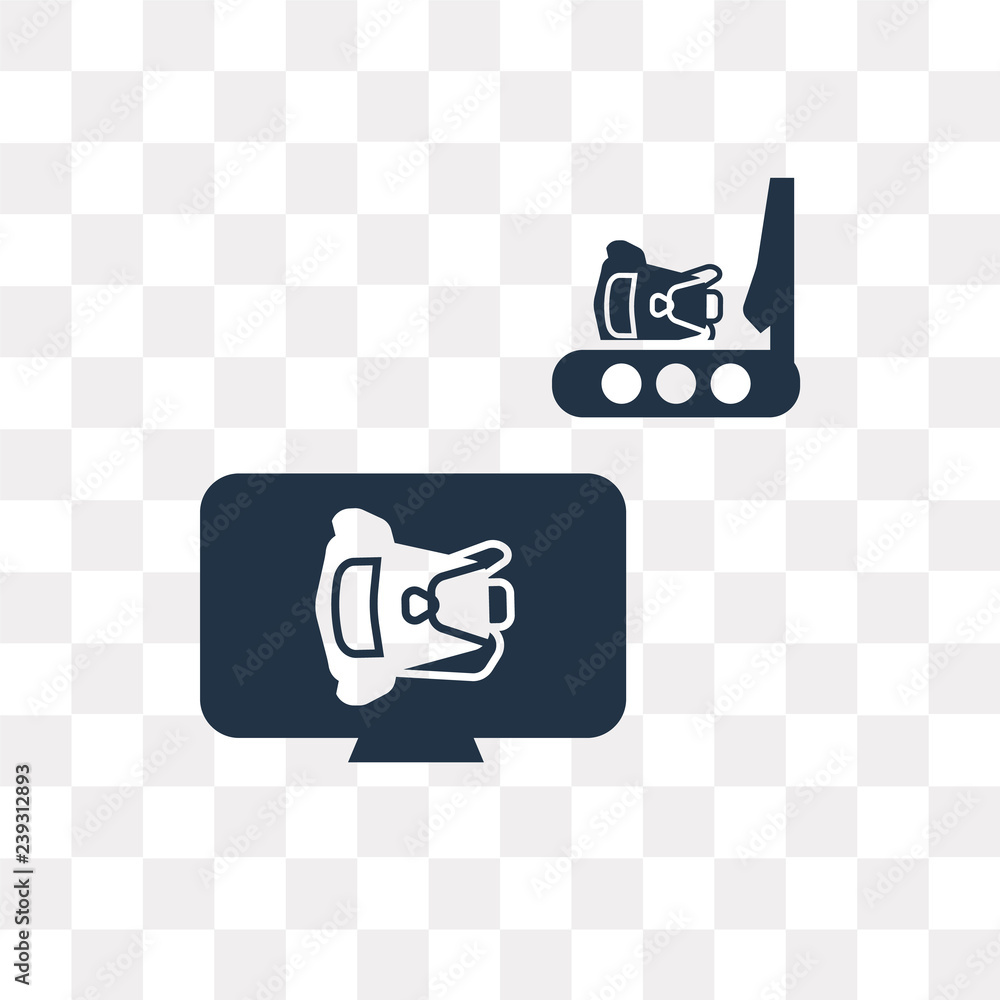 Airport X Ray Machine vector icon isolated on transparent background, Airport X Ray Machine ...