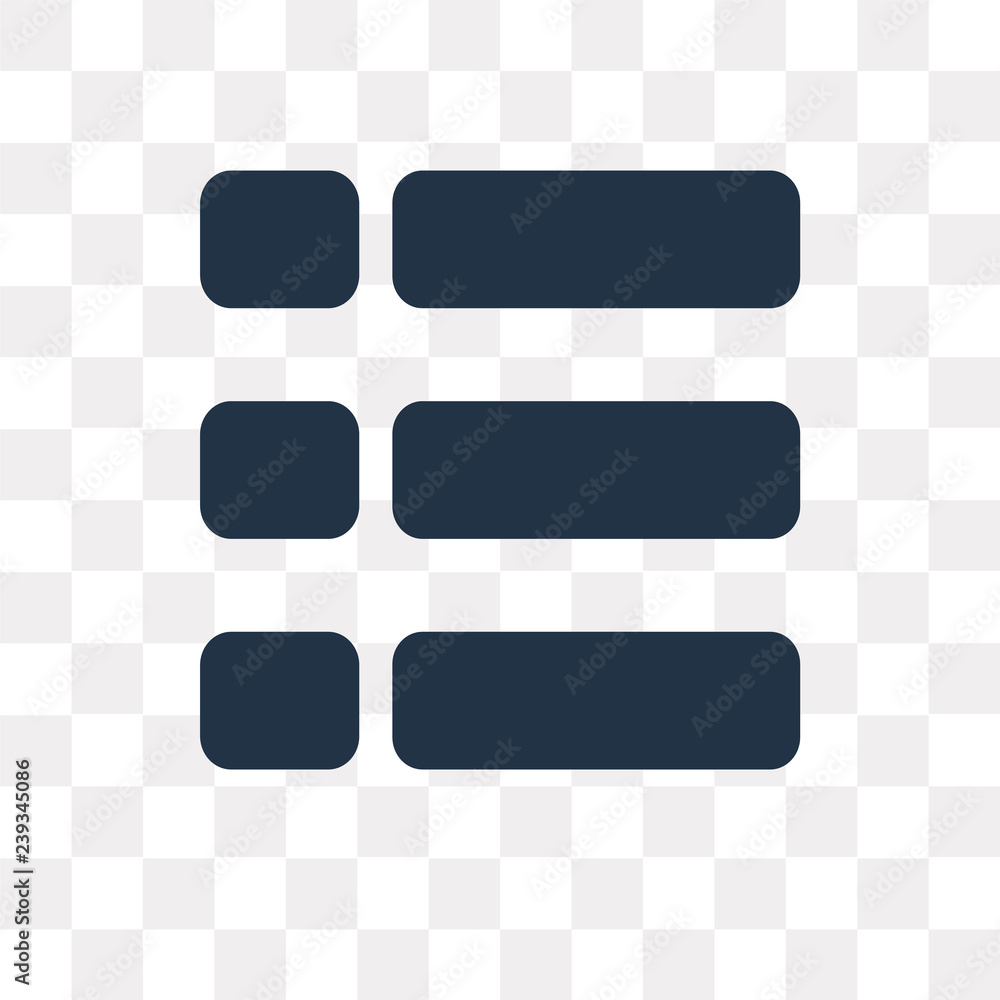 Thumbnails vector icon isolated on transparent background, Thumbnails ...