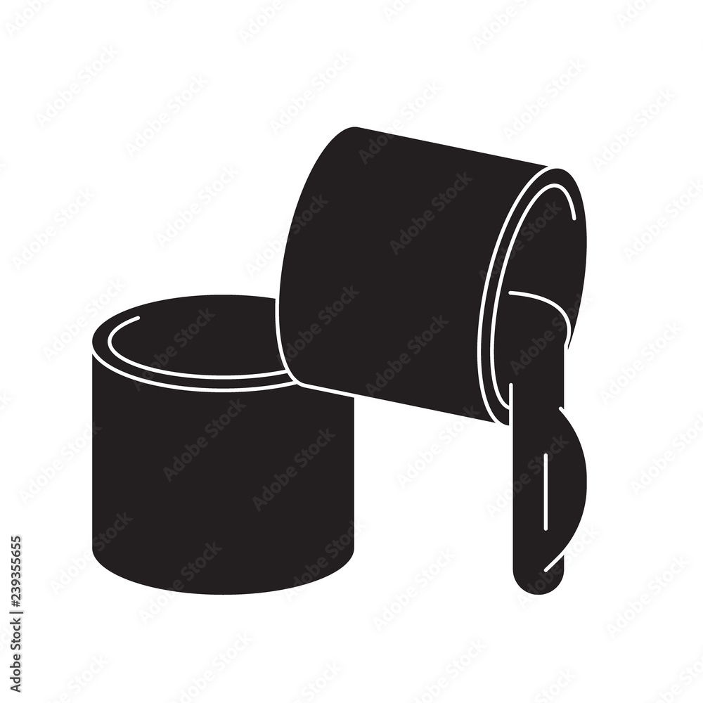 Grease, lubricant black vector concept icon. Grease, lubricant flat ...