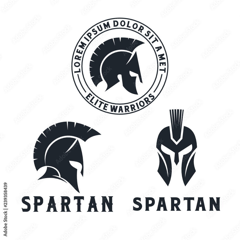 Sparta symbol for logo design inspiration - Vector Stock Vector | Adobe ...