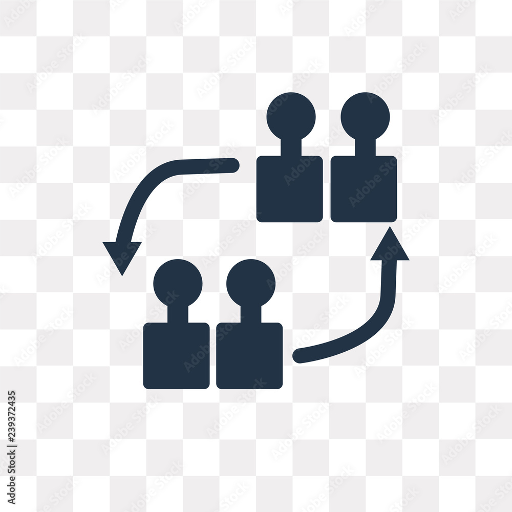 Military strategy graphic vector icon isolated on transparent ...