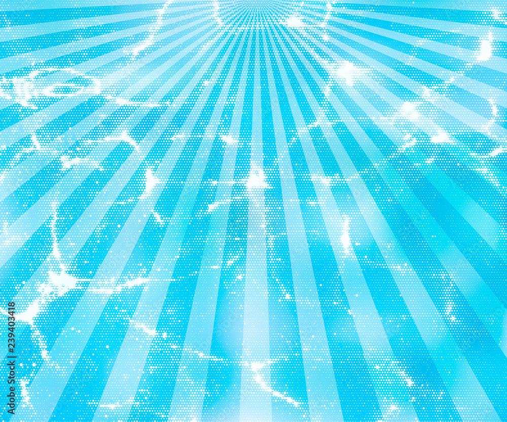 water background with sun rays Stock Vector | Adobe Stock