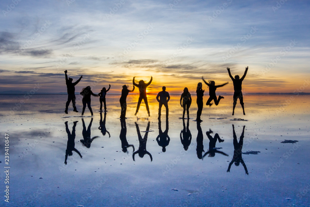 People Reflection Photography