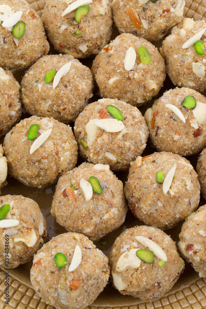 Indian Traditional Sweet Food Urad Dal Laddu Also Know as Laddoo, Ladoo ...