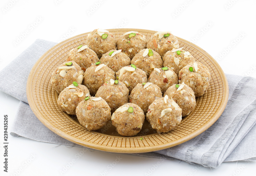 Indian Traditional Sweet Food Urad Dal Laddu Also Know as Laddoo, Ladoo ...