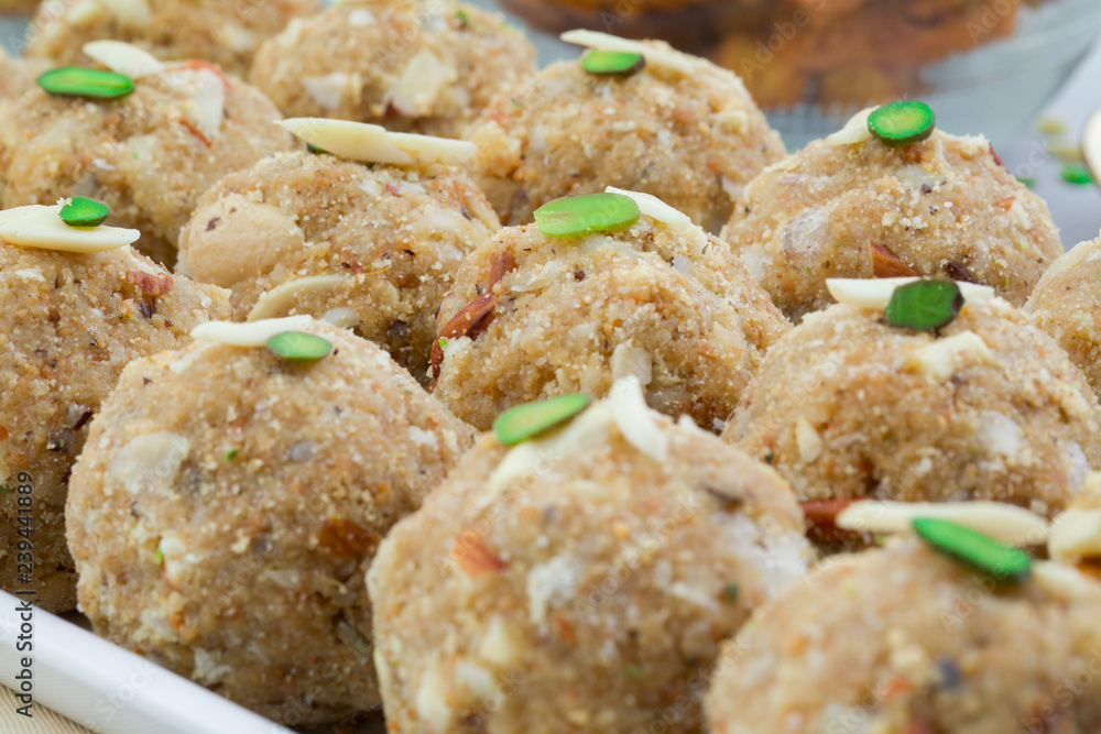 Indian Traditional Sweet Food Urad Dal Laddu Also Know as Laddoo, Ladoo ...