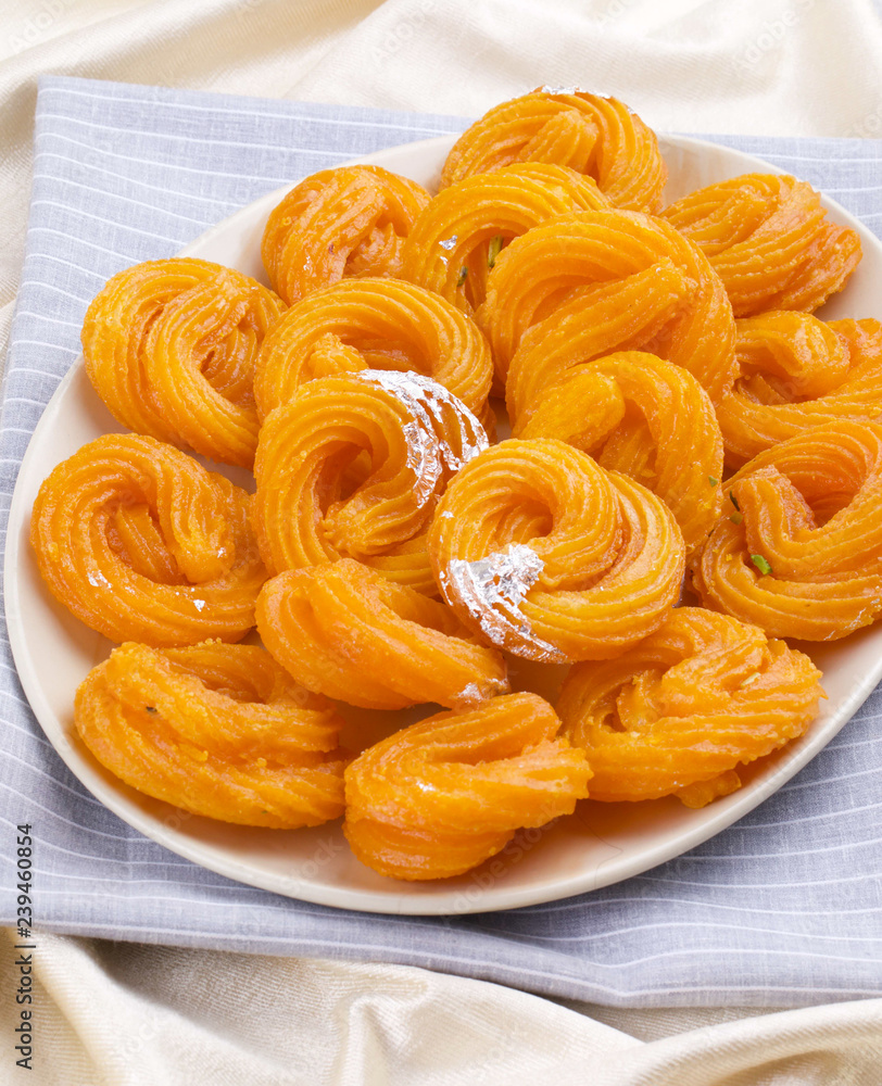 Paneer Jalebi, also Know as Chhena Jalebi, Chhena Jilapi or Zulbia is a ...