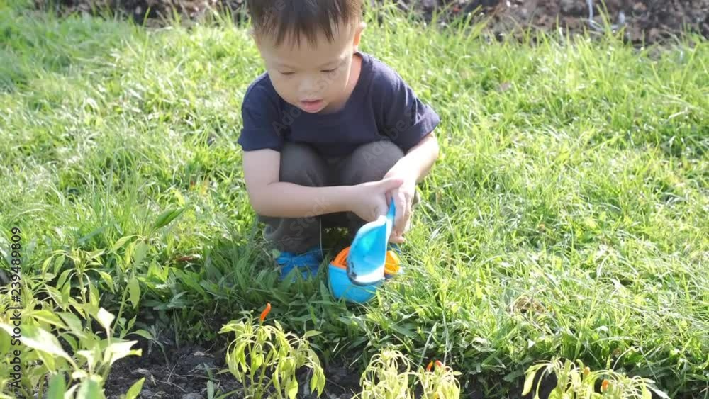 Cute smiling happy little Asian 2 - 3 years old toddler baby boy child ...