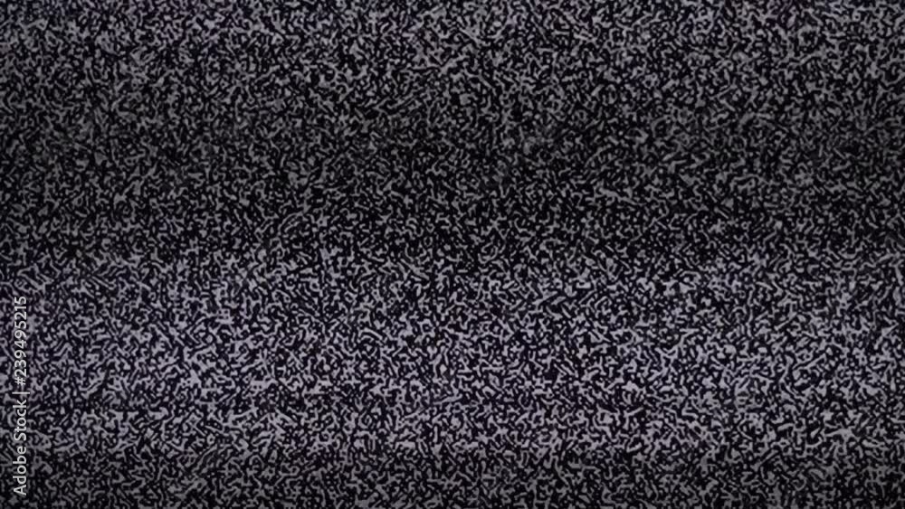 noise tv background. Television screen with static noise caused ...