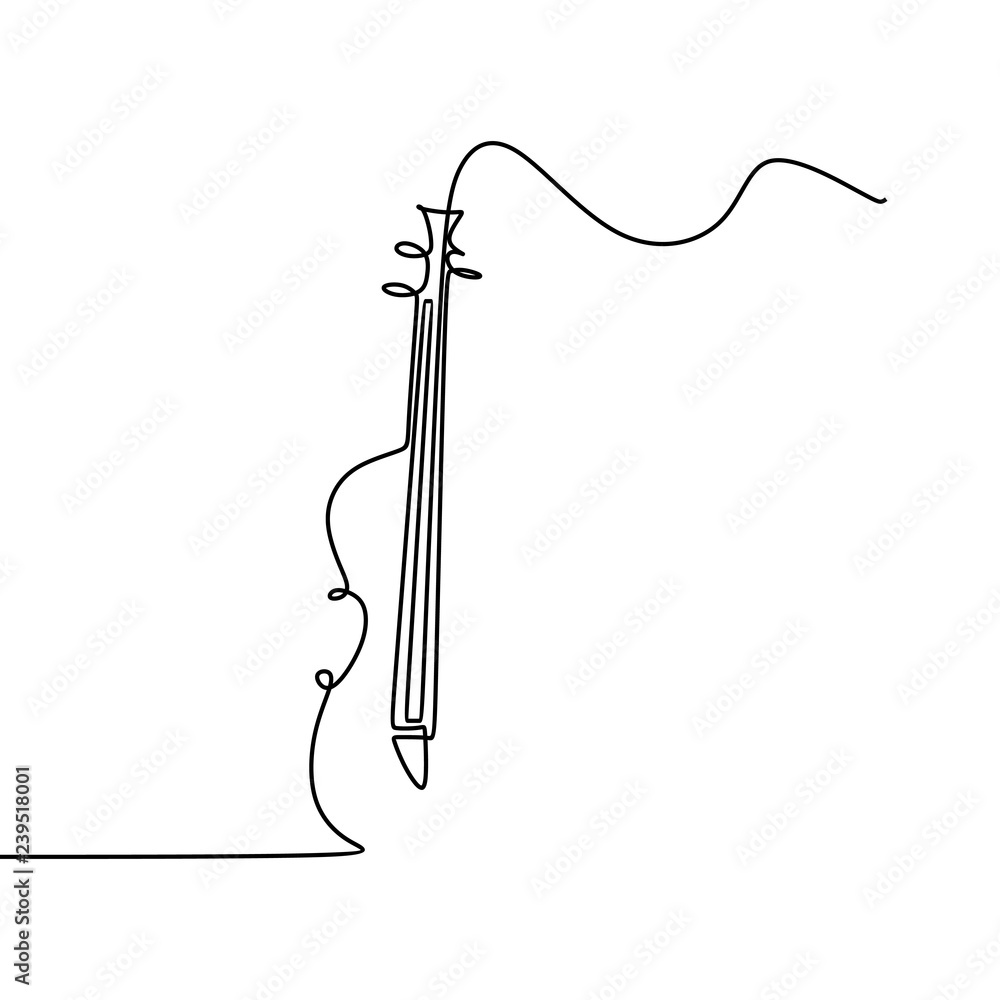 Cello Drawing
