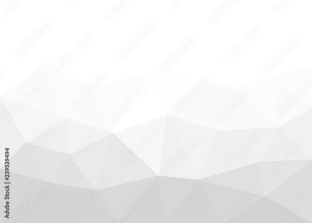 White geometric vector background Stock Vector | Adobe Stock