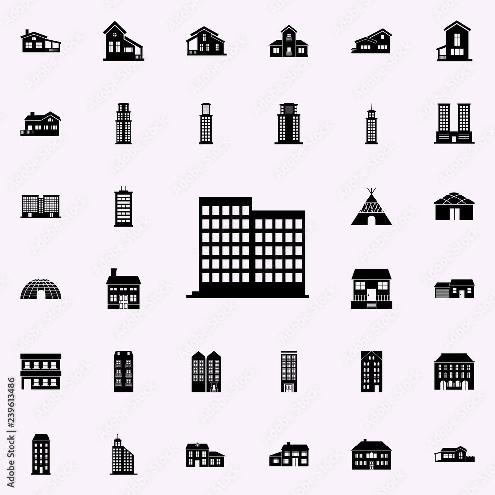 Residential Building Icon