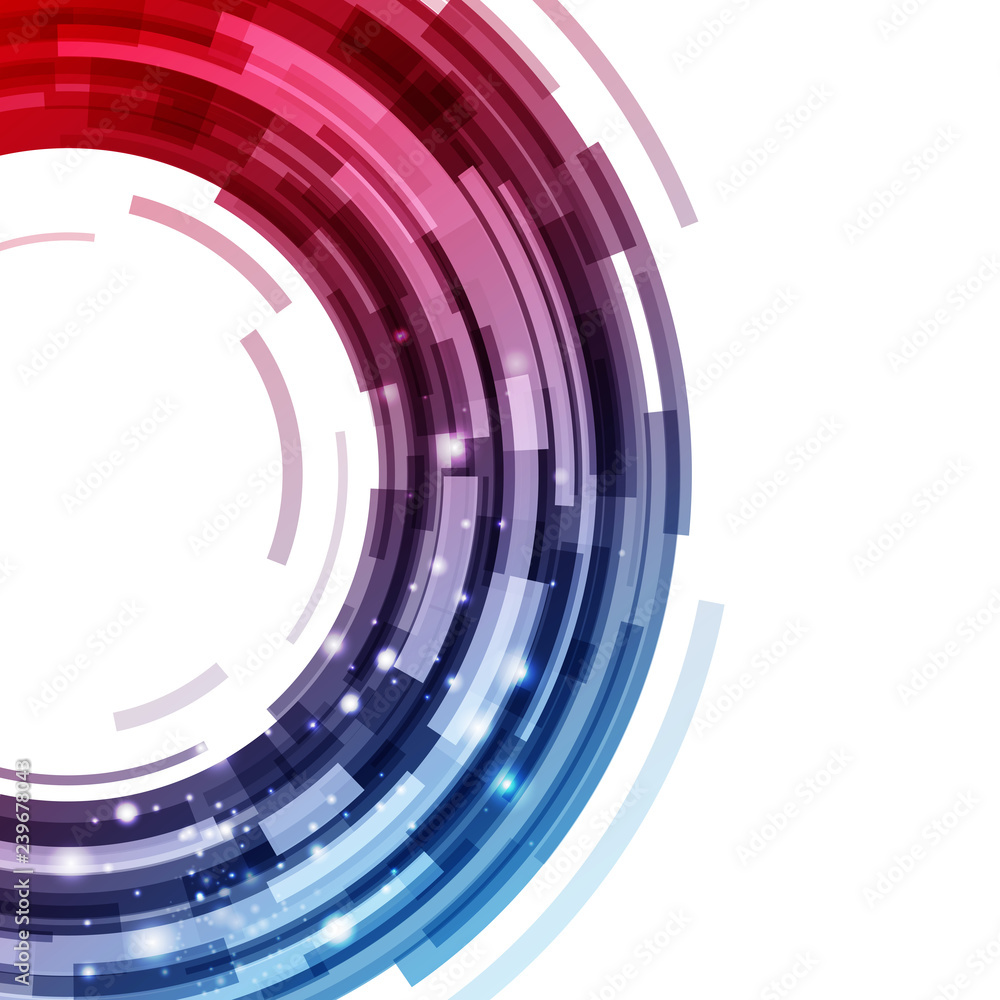 Abstract technology background circle digital graphic wallpaper web template futuristic ...